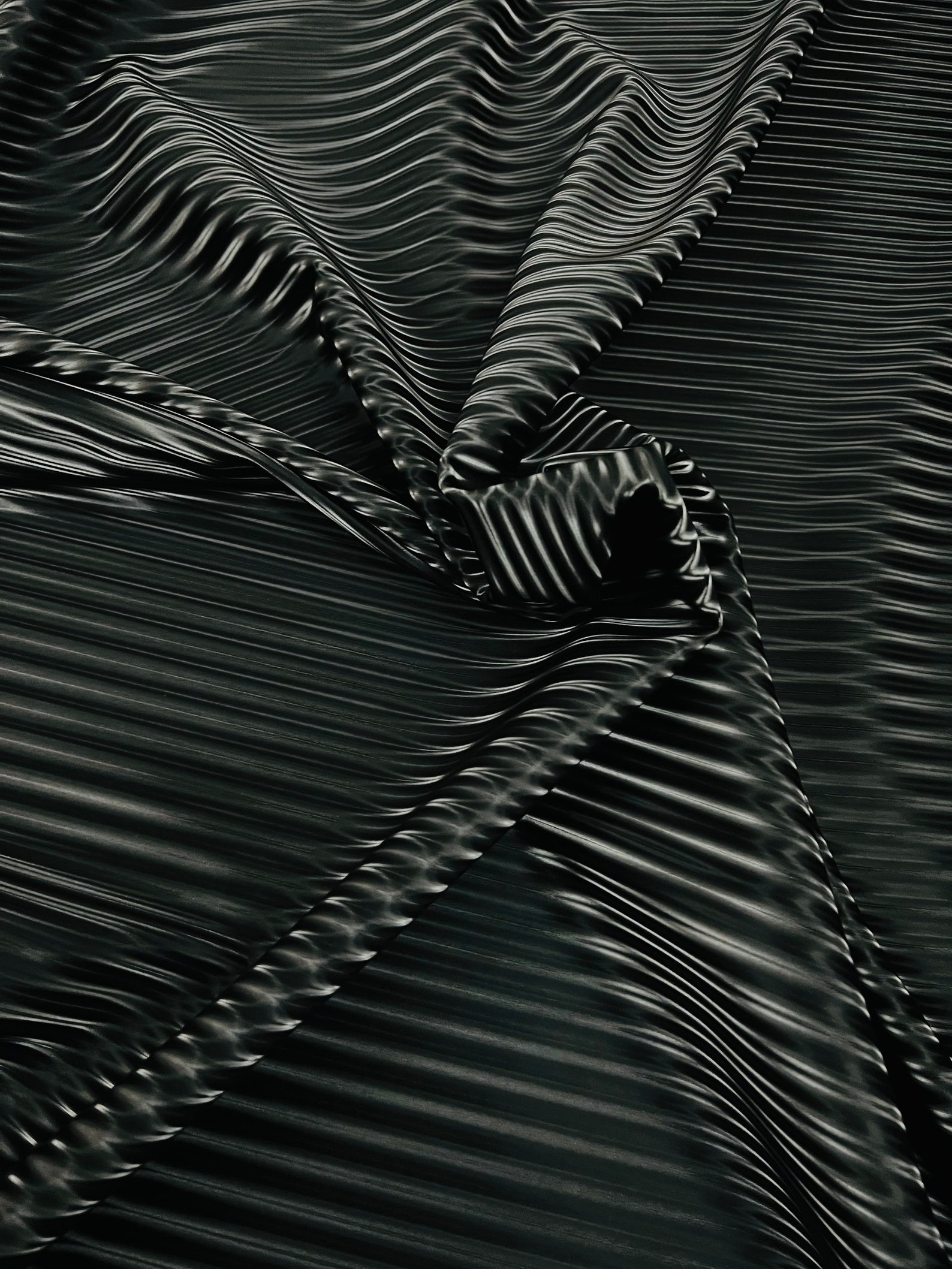 3D Striped Super Shiny Black Vinyl 2-way Stretch 58/60 Sold - Etsy