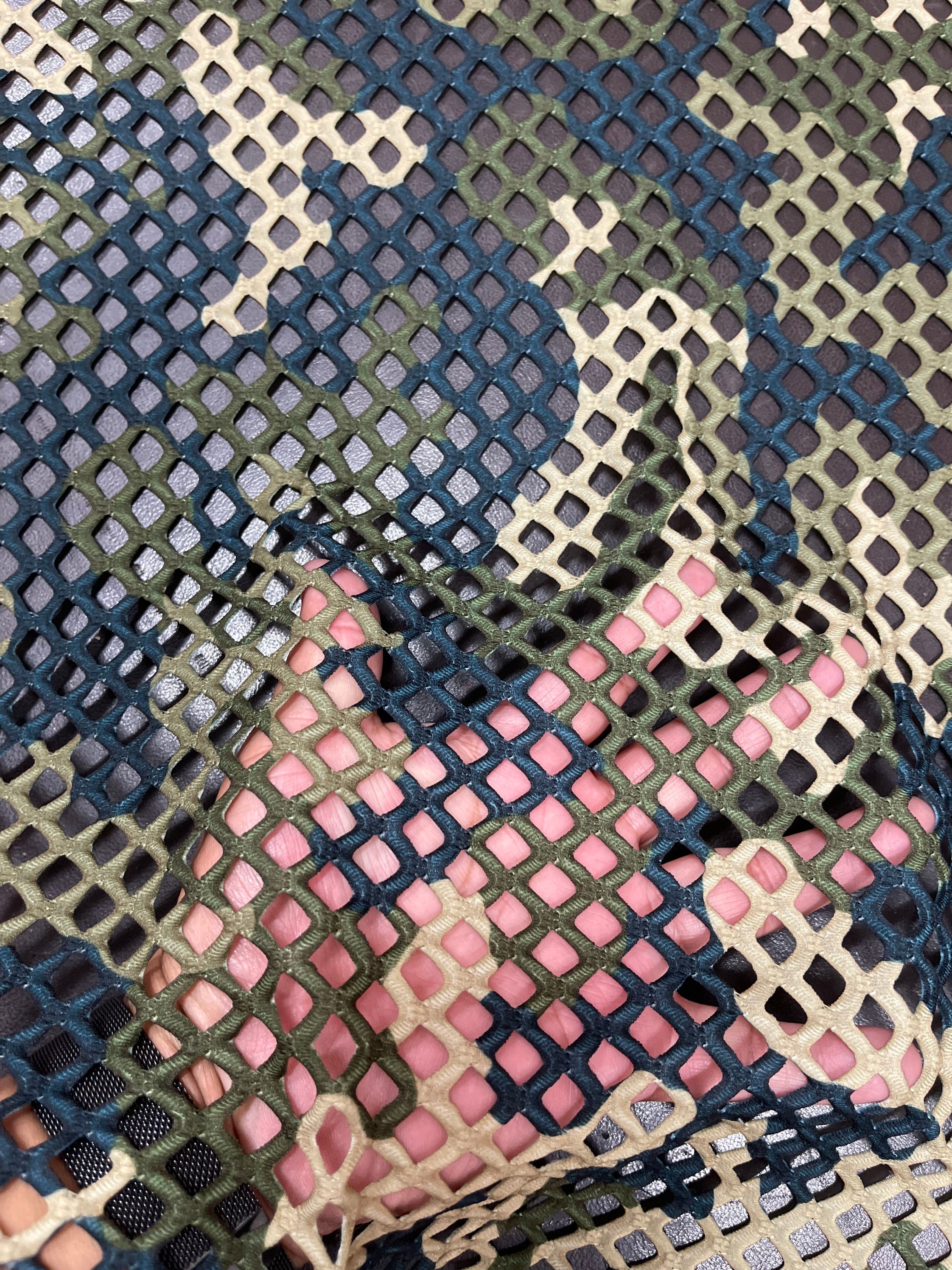 New Camouflage Design Print on Diamond Fishnet 4-way Stretch | Etsy