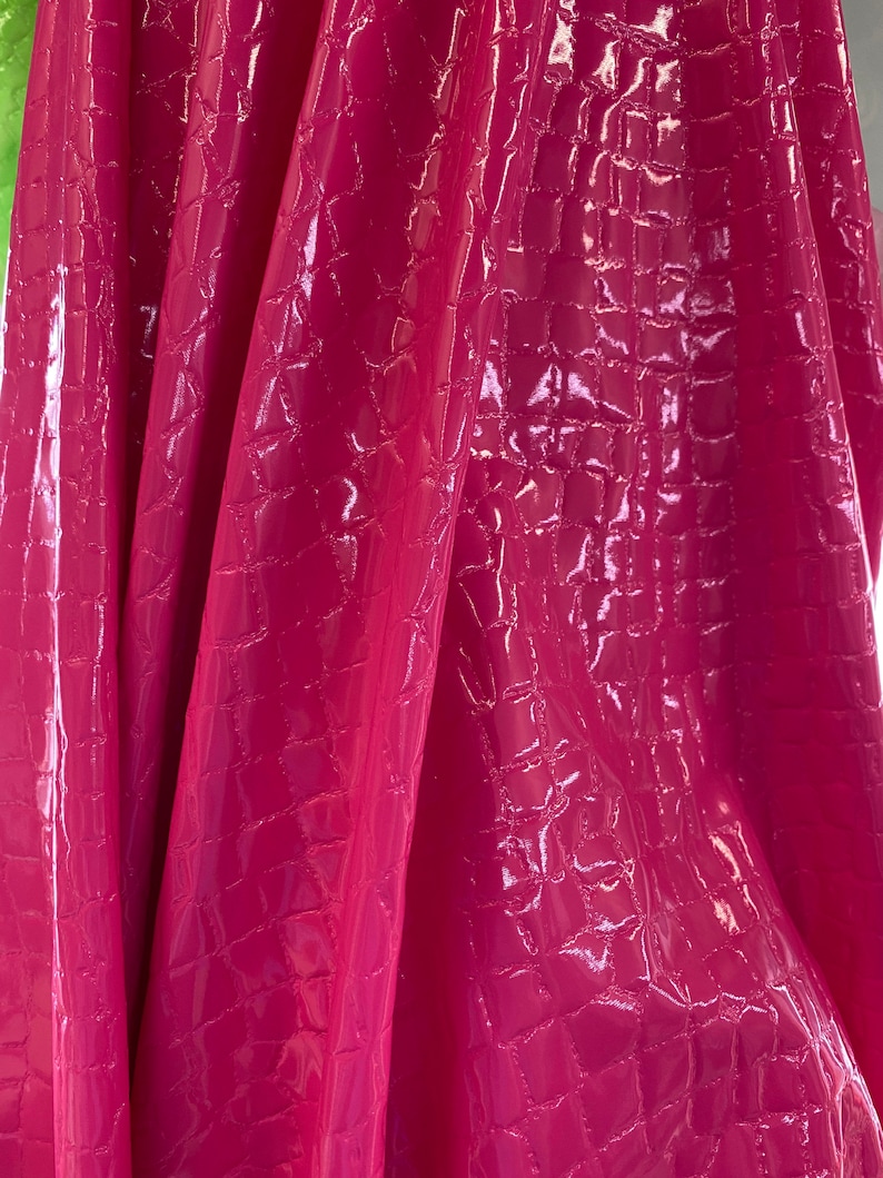 New Alligator Stretch Vinyl Neon Colors 4-way Stretch 58/60” Sold by ...