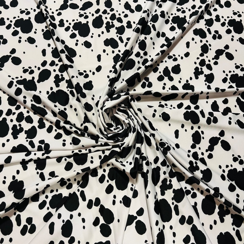 Dalmatian Print Fabric - Etsy