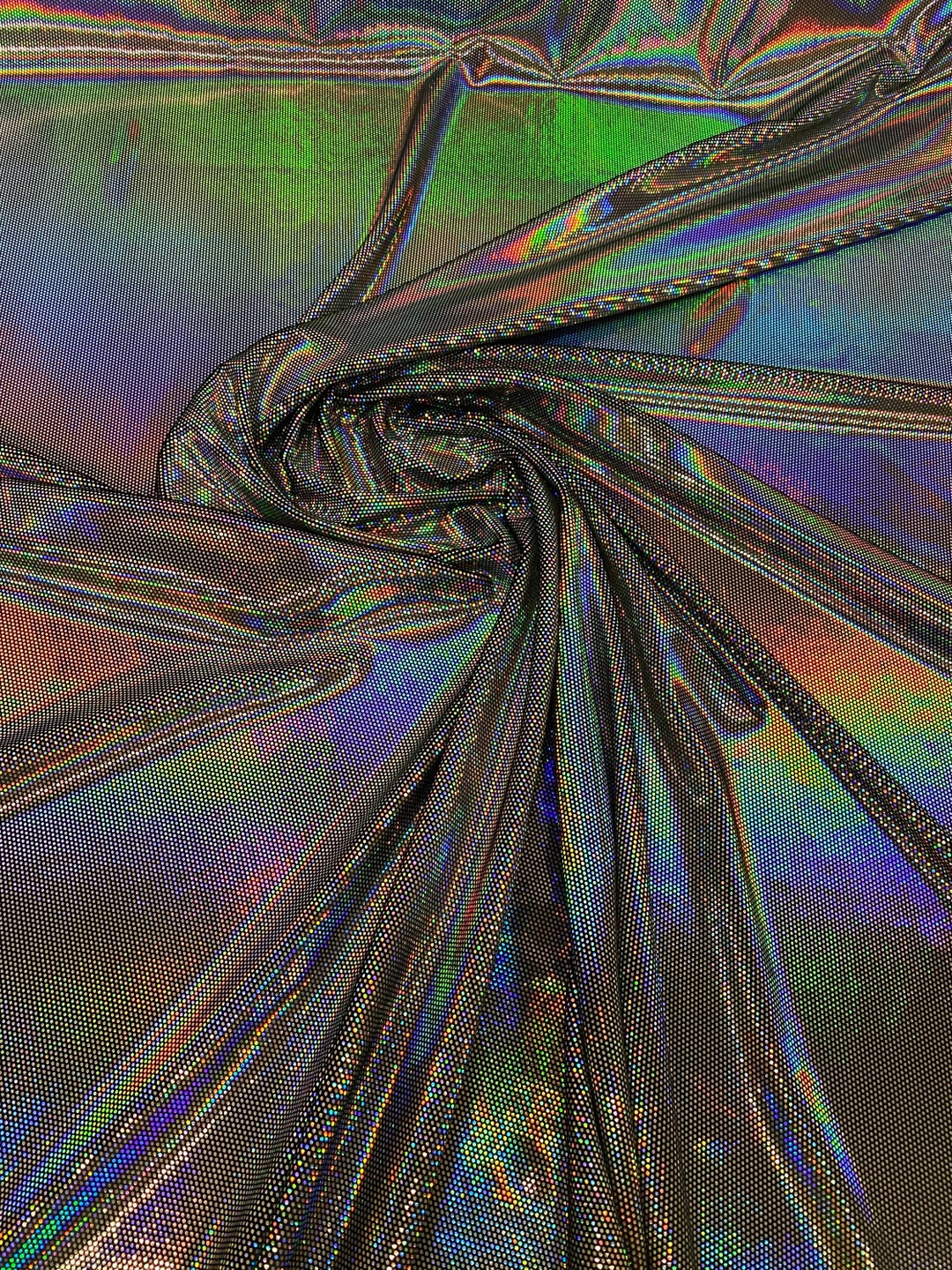 New Spectrum Iridescent Foil on Heavy Velvet 420 Gsm 4way Stretch ...