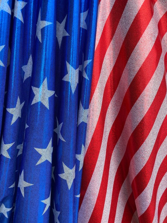 Freedom American Flag Design Metallic Stars Design and - Etsy