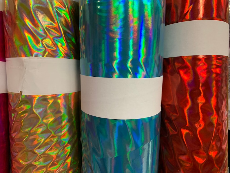 New Iridescent Heavy Mirror Vinyl 4way Stretch 58/60 - Etsy