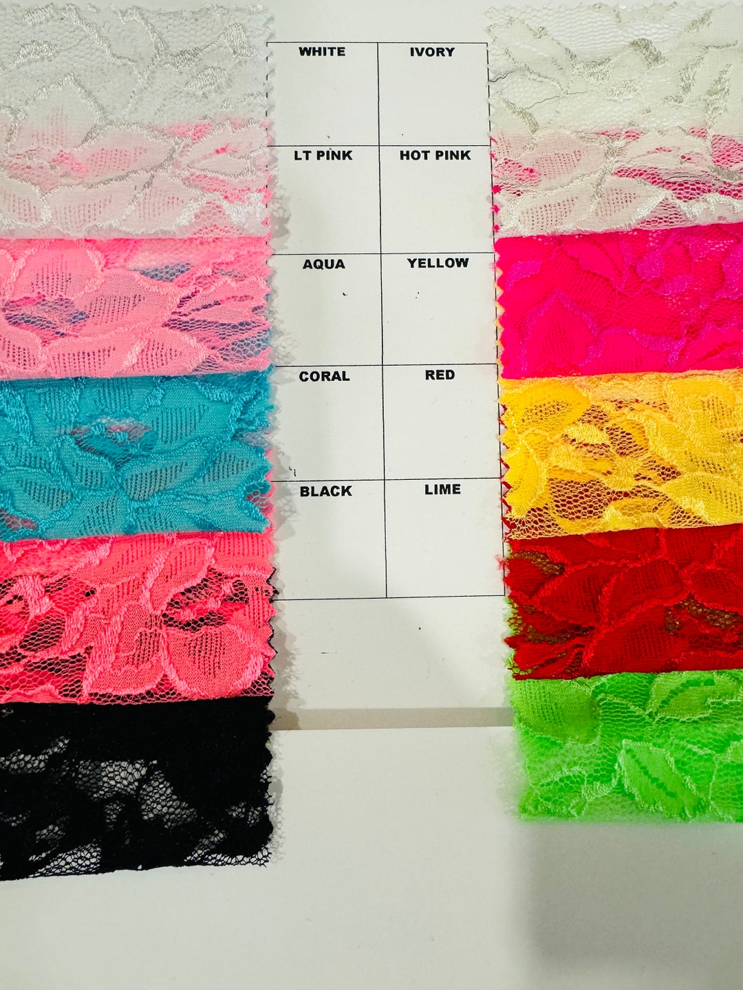 Luxury Romantic Flower Design Stretch Lace Nylon Spandex 4-way Stretch ...