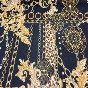 New Brand Designer Black/gold Stretch Mesh 4-way 58/60” Sold by the YD ...