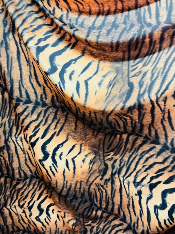 Tiger Design Exotic Animal Print on Great Quality of Nylon | Etsy