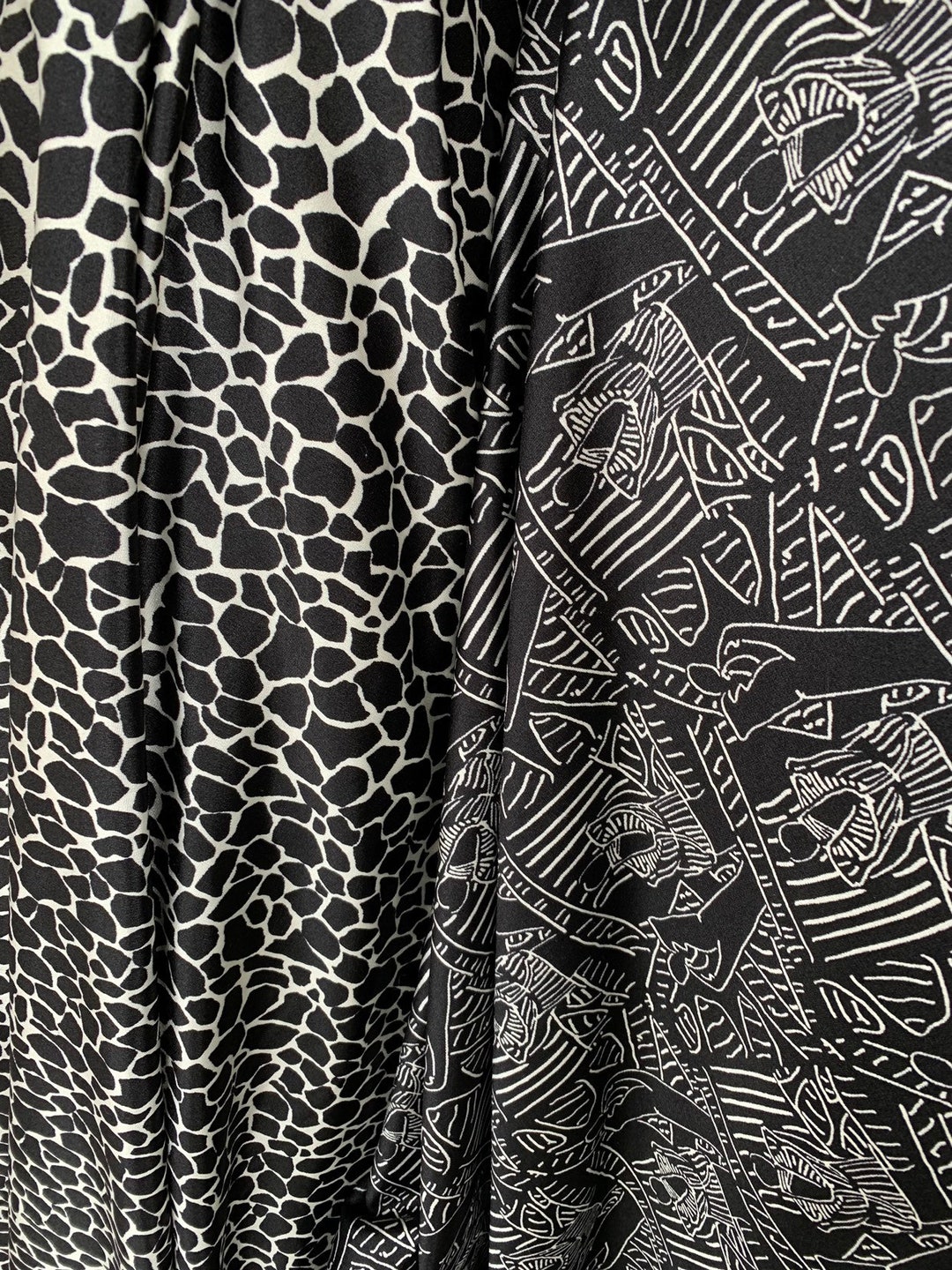 Jumbo Spandex Print Heavy Spandex 4way Stretch 48/50" Sold by the YD ...