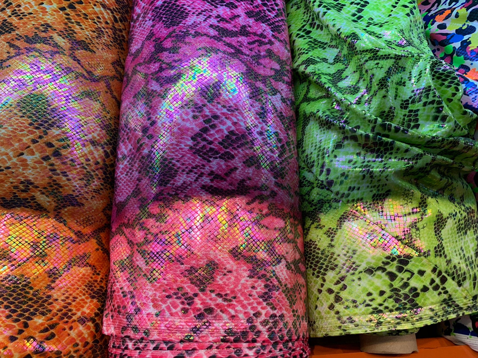 New Iridescent Cobra Snake Design With Holo Ilusión Foil All | Etsy