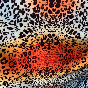 New Exotic Animal Print on Poly Spandex Light Weight 4-way Stretch 58/ ...