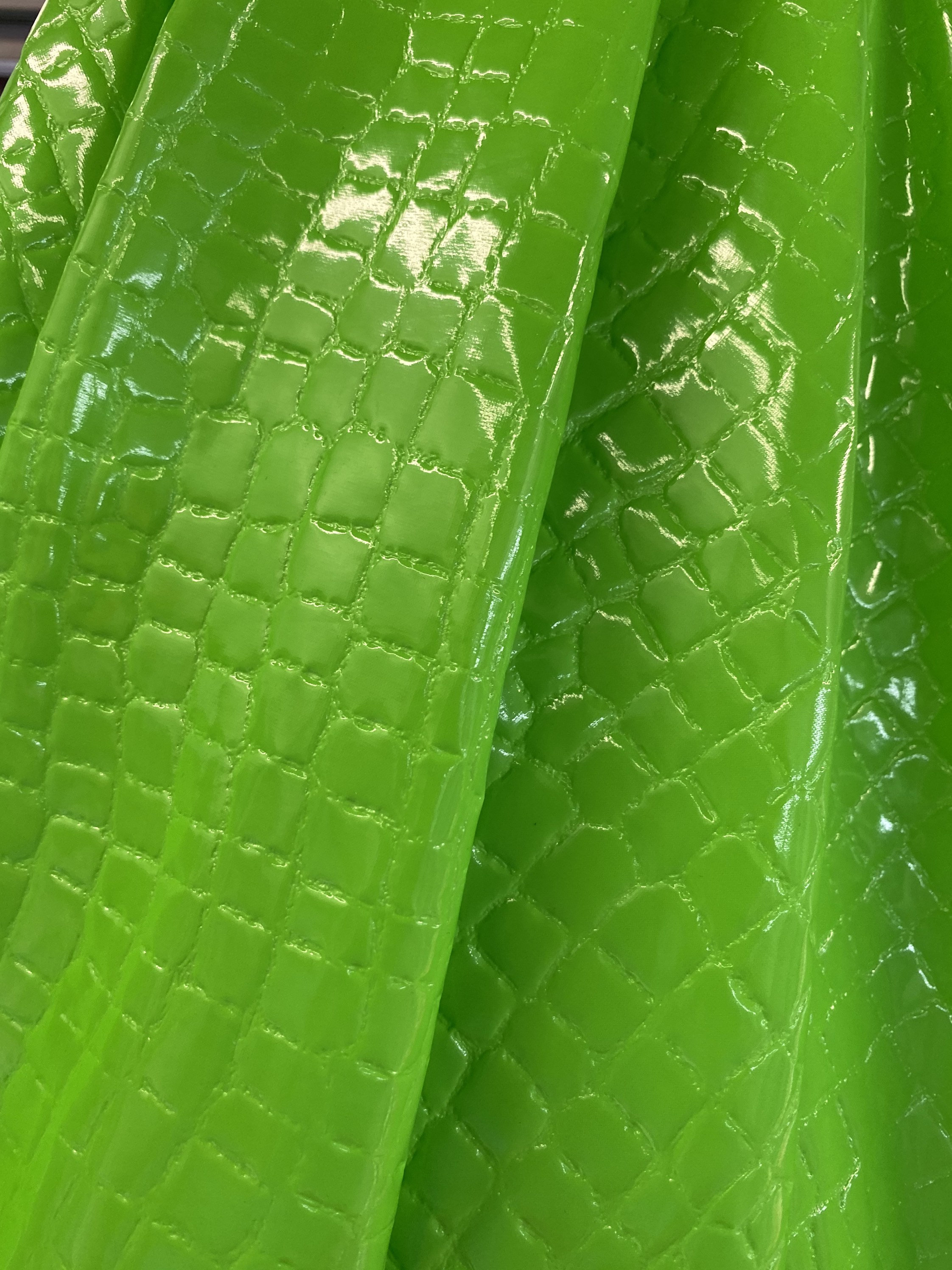 New Alligator stretch vinyl neon colors 4-way stretch 58/60 | Etsy