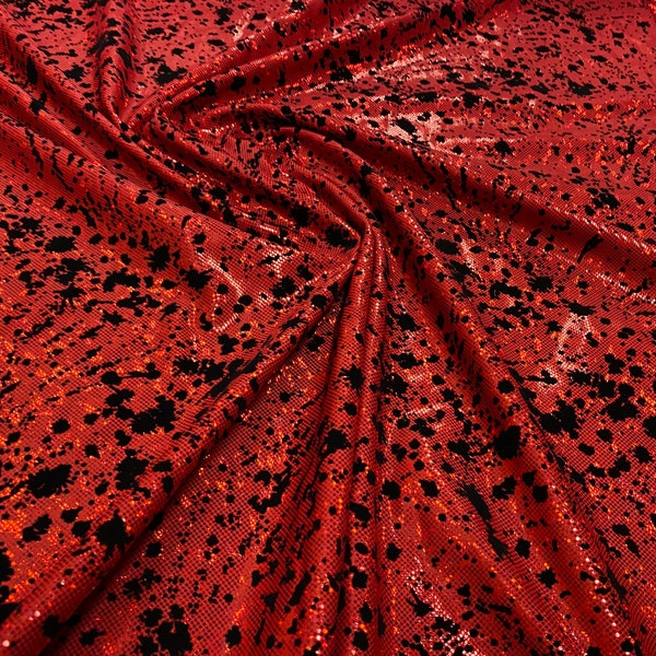 Paint Splatter Fabric - Etsy