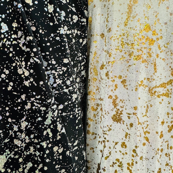 Paint Splatter Fabric - Etsy