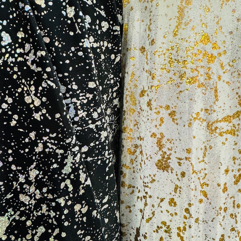 Paint Splatter Fabric - Etsy