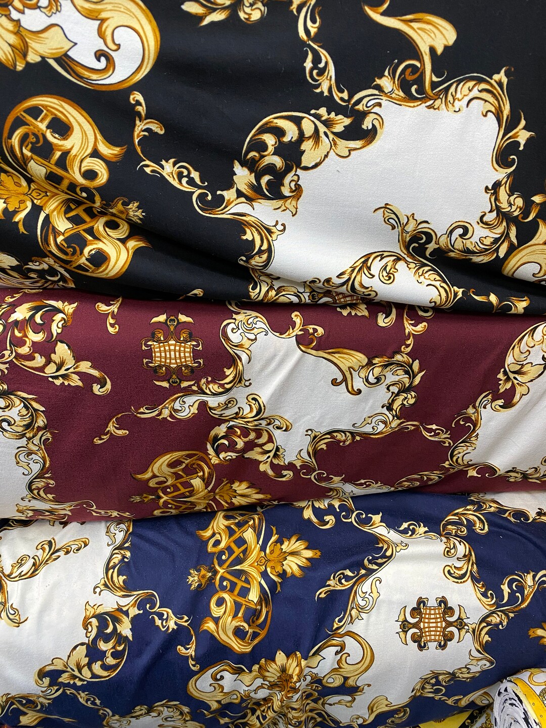 New Modern Design on Poly Spandex 4-way Stretch 58/60” Sold by the YD ...