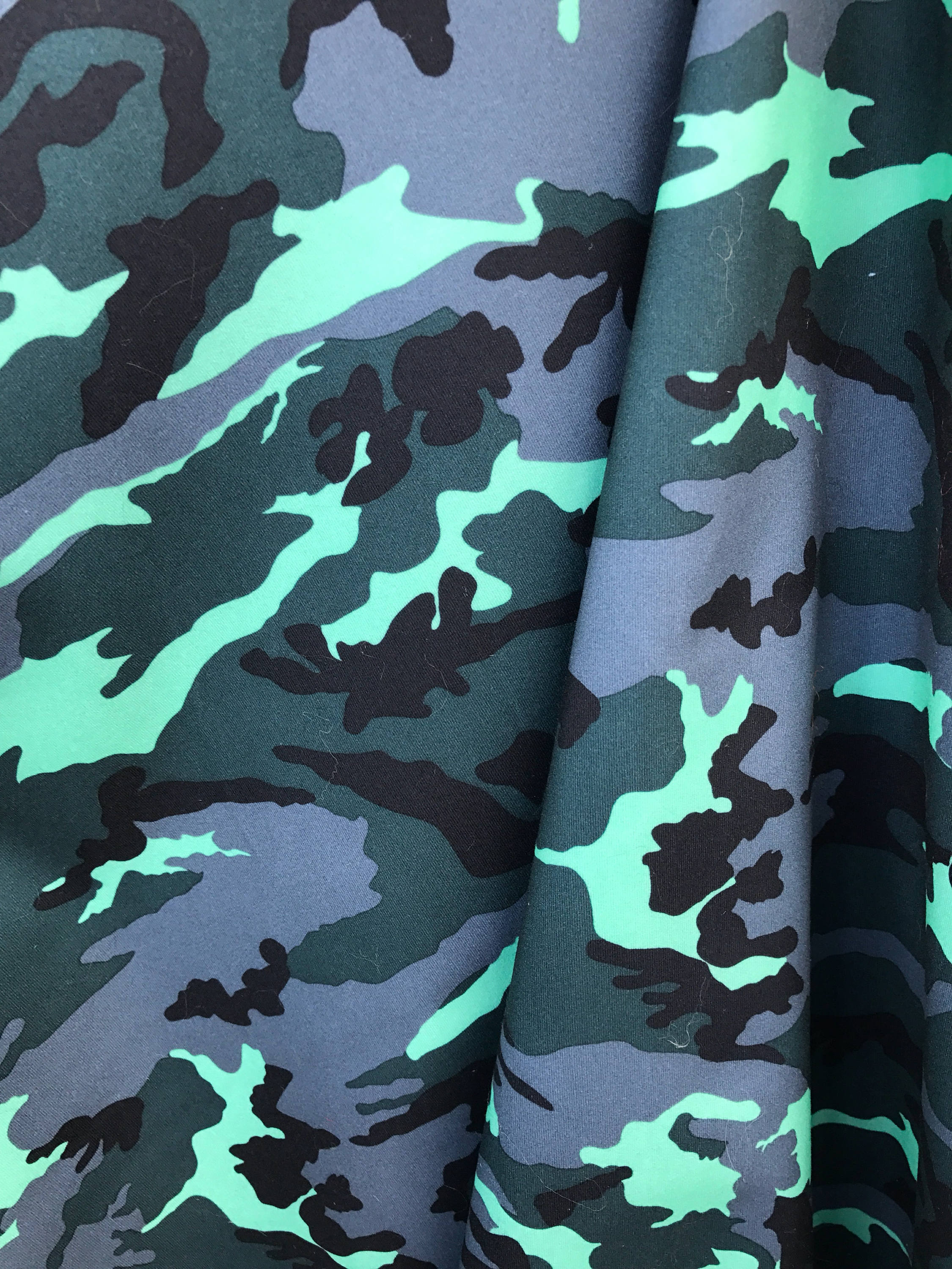 New Super Techno Camouflage Design 2 Way Stretch 58/60 | Etsy