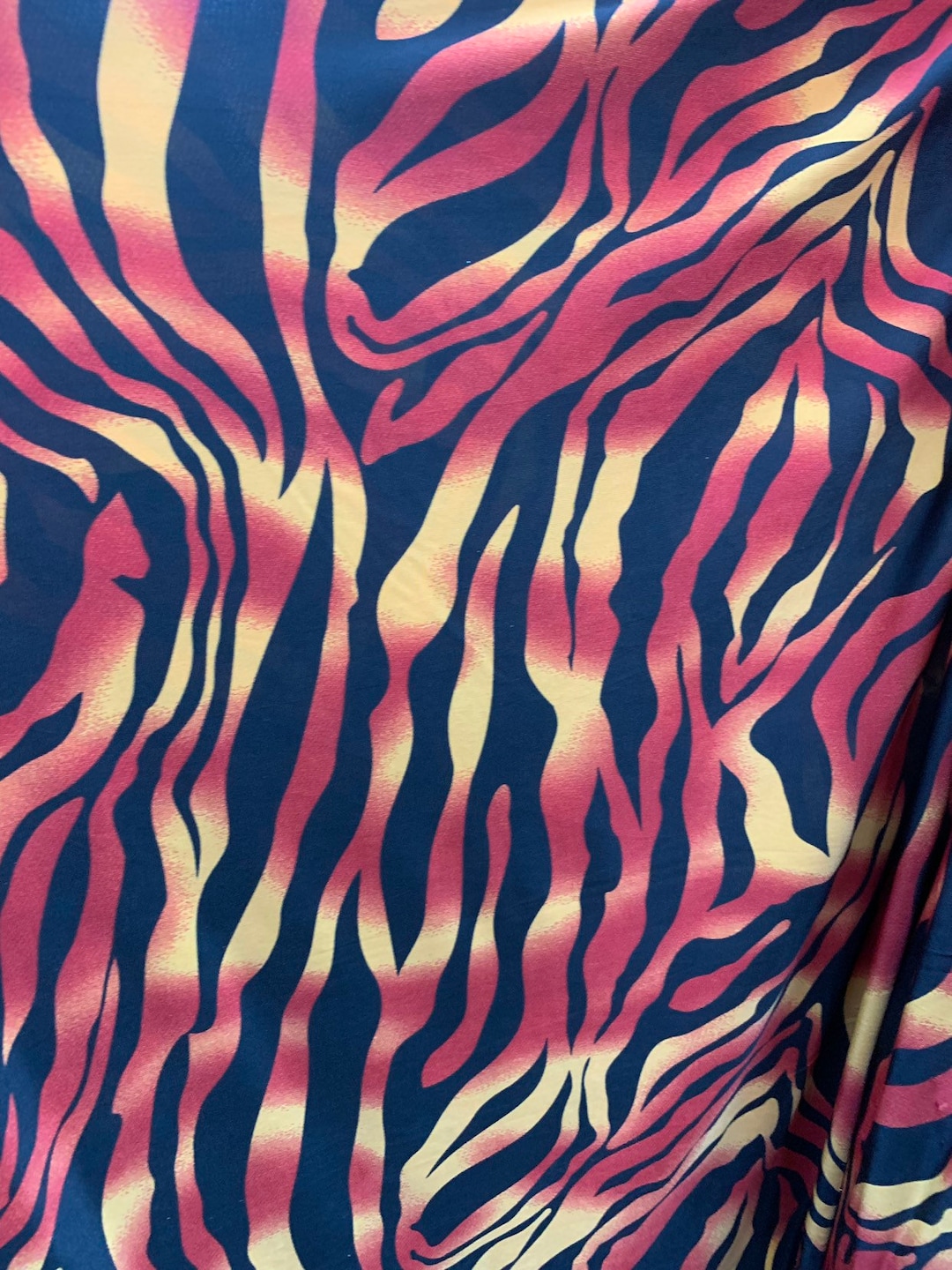 New Tiger Design Print on Medium Weight Spandex 4way Stretch 58/60 ...