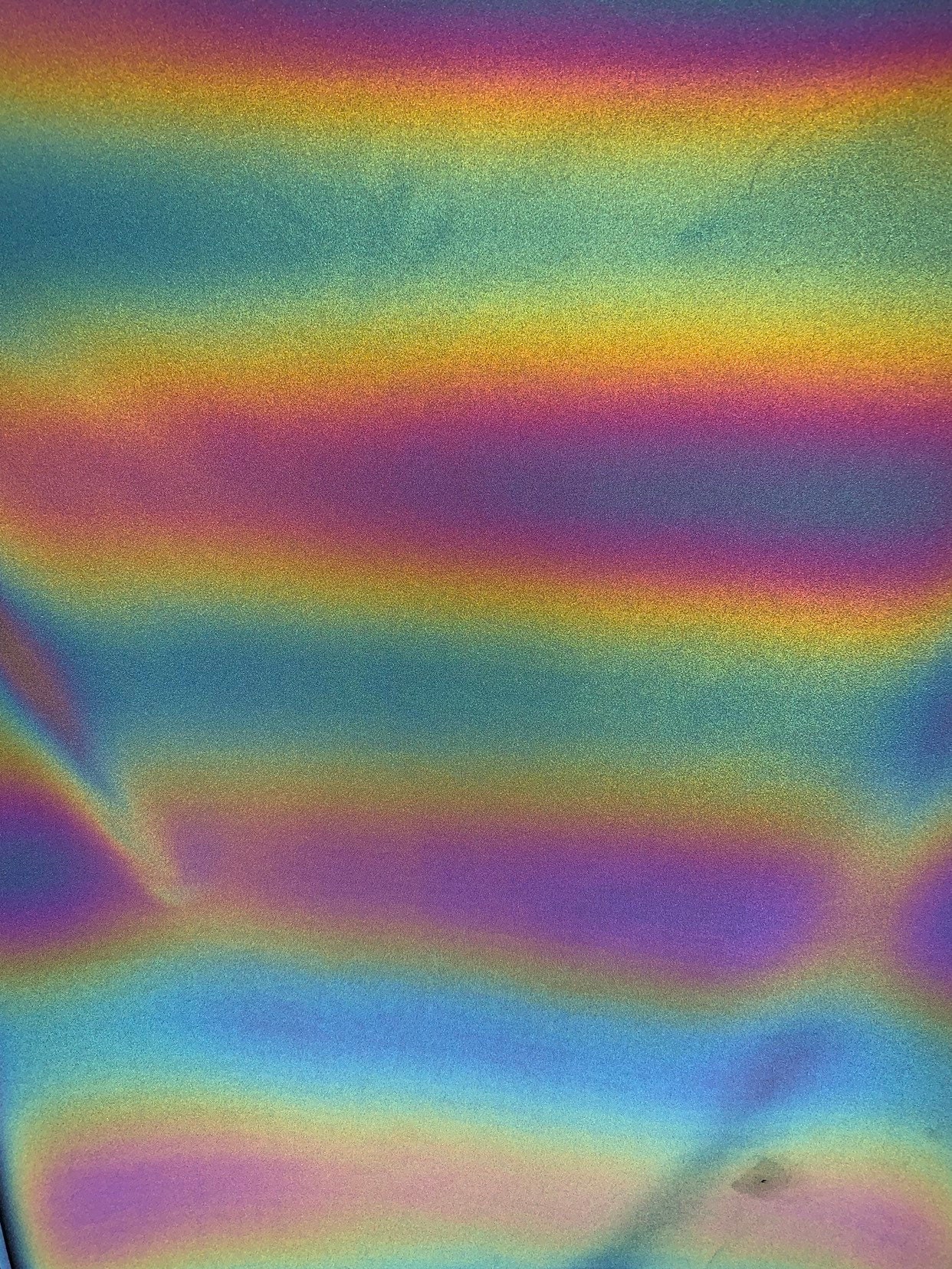 Reflective Vinyl With Iridescent Foil Rainbow Color Non | Etsy