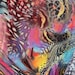 New Abstract Design Print on Great Quality of Stretch Power Mesh 4-way ...