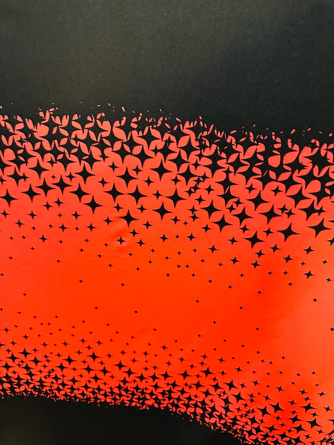 New Modern Stars Design Print on Best Quality of Nylon Spandex 4-way ...