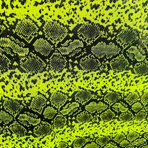 Exotic Boa Snake Design Print on Great Quality of Power Mesh 4-way ...