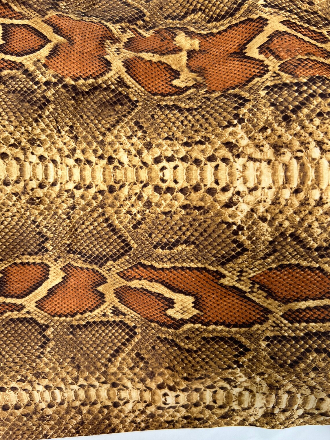 Cobra-snake Design Exotic Animal Print on Great Quality of Nylon ...