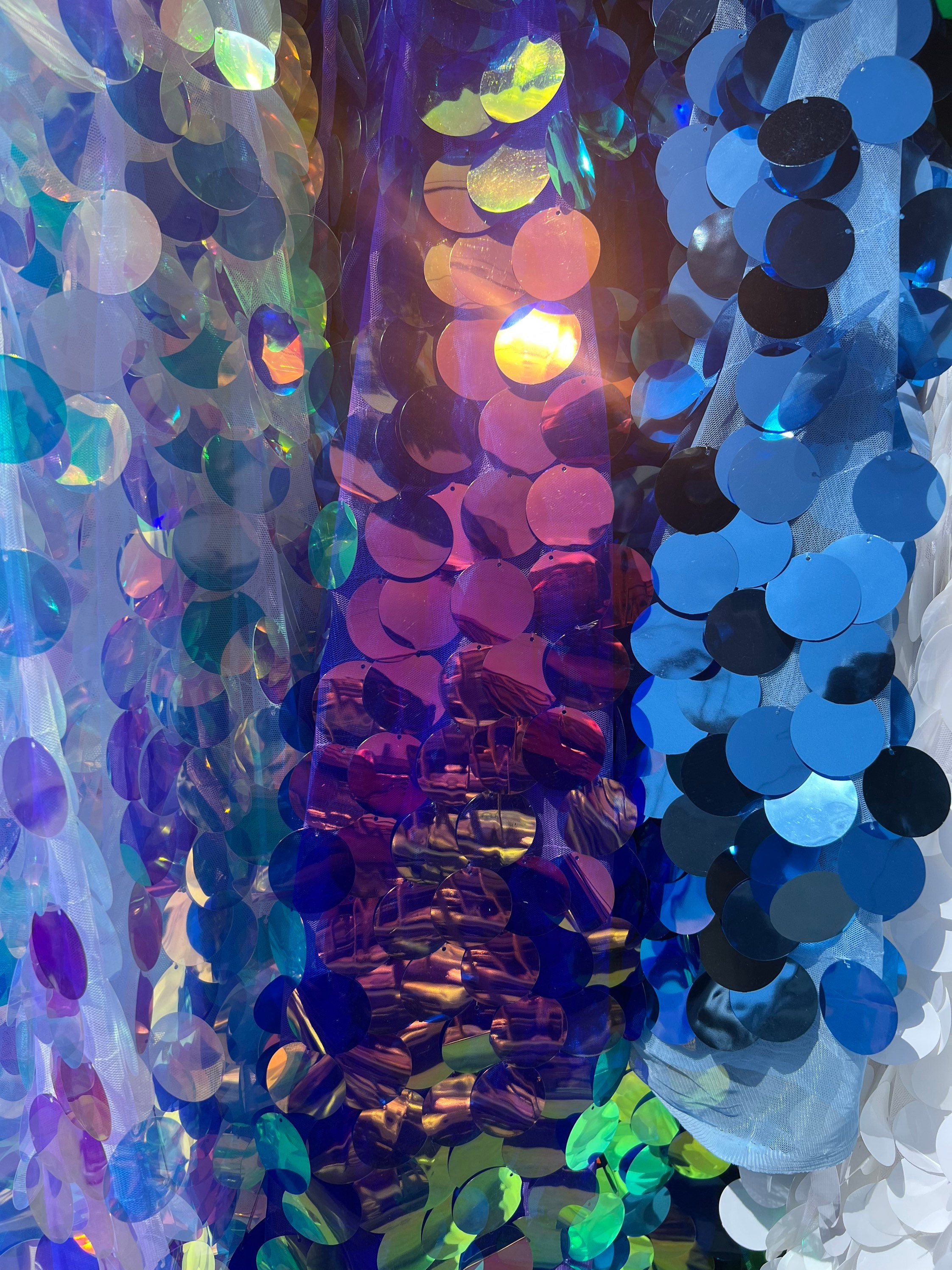 New Jumbo Paillette Sequins Design Iridescent and Shiny Big Sequins ...