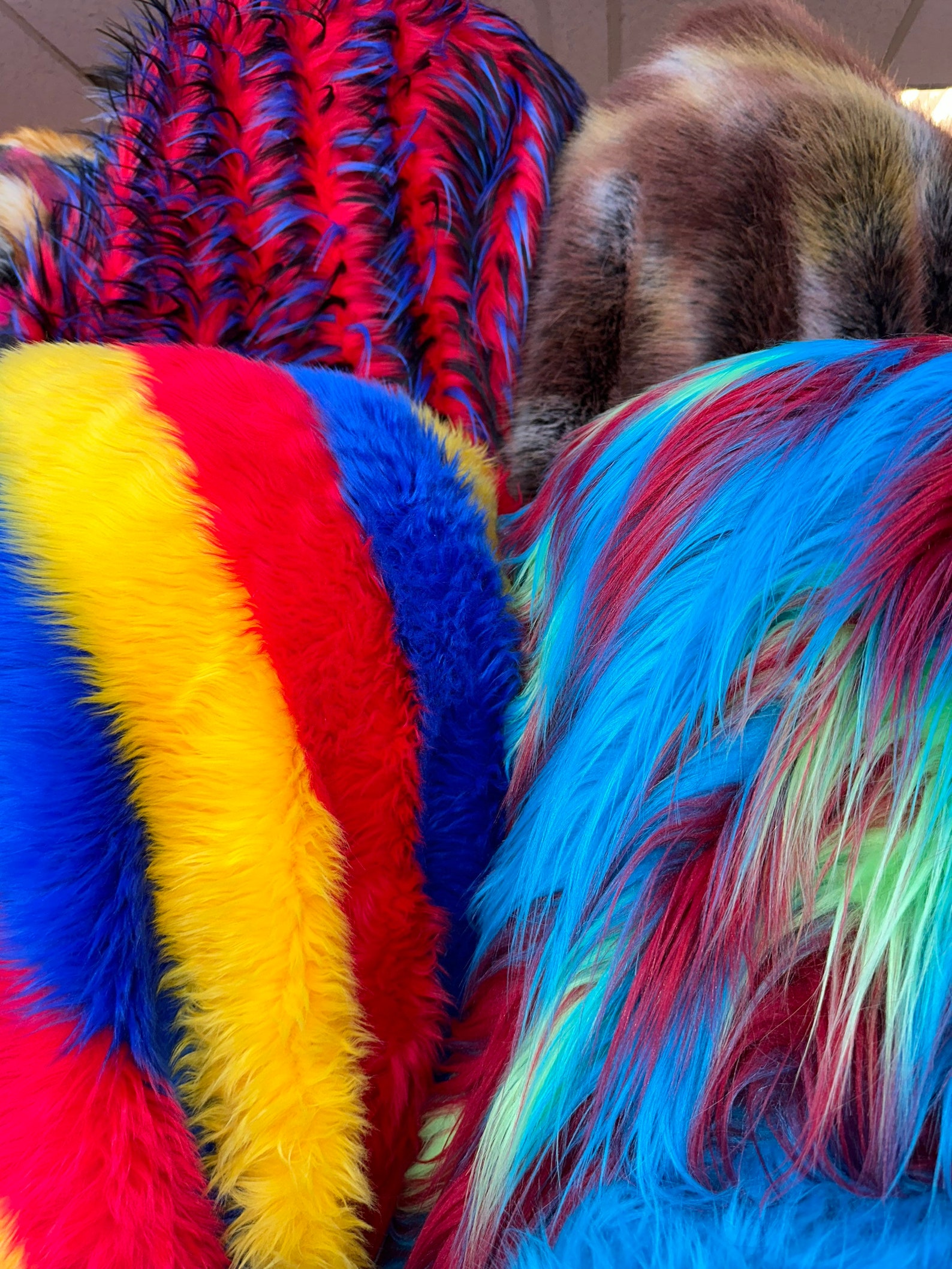 Luxury Faux Fur Multiple Designs High Quality Sold by the YD and 1/2 Yd ...
