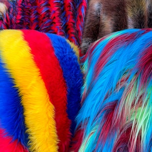 Luxury Faux Fur Multiple Designs High Quality Sold by the YD and 1/2 Yd ...