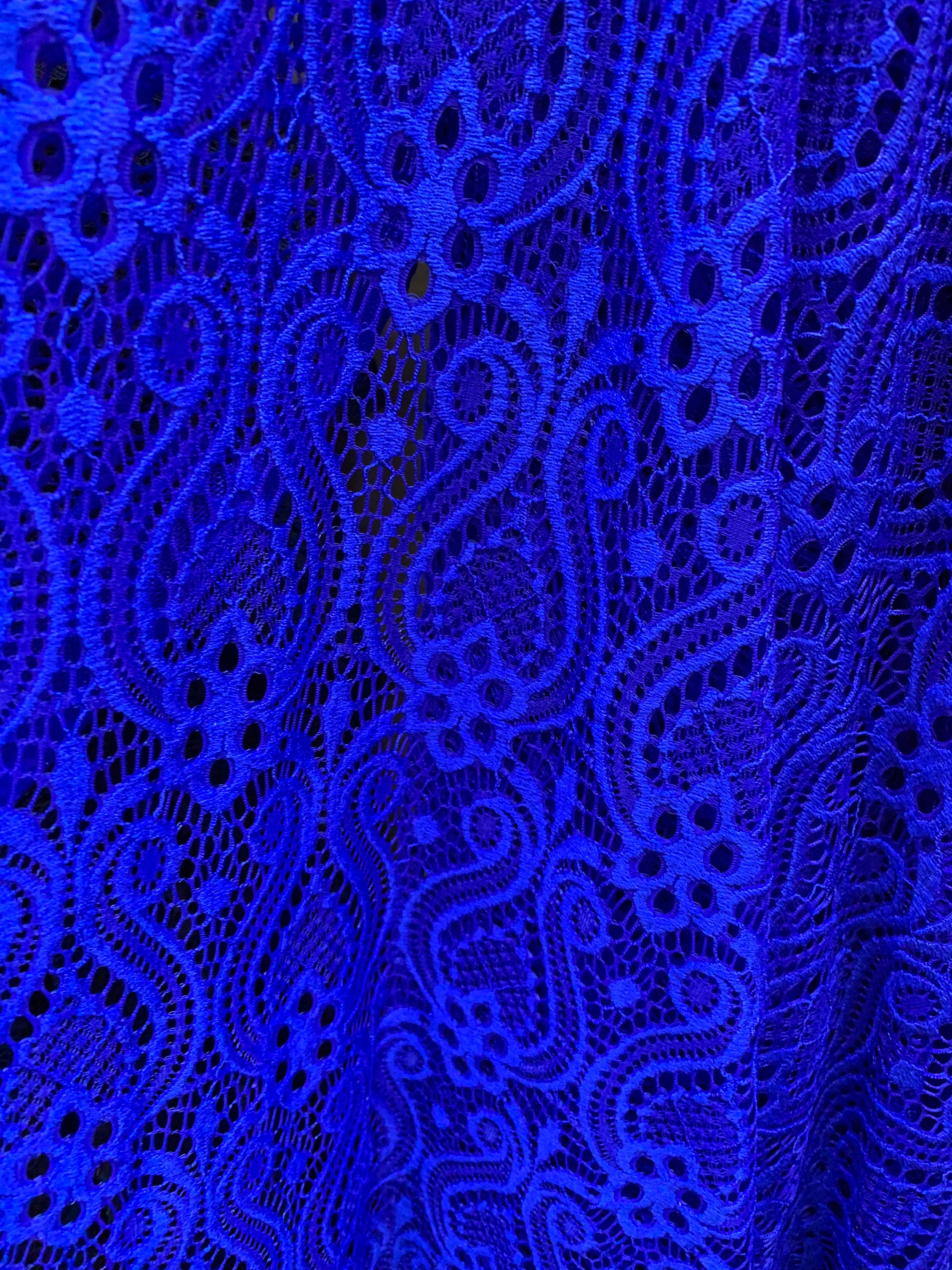 New Stretch Lace Isabella Design 4-way 58-60” Sold by the YD. Ships ...