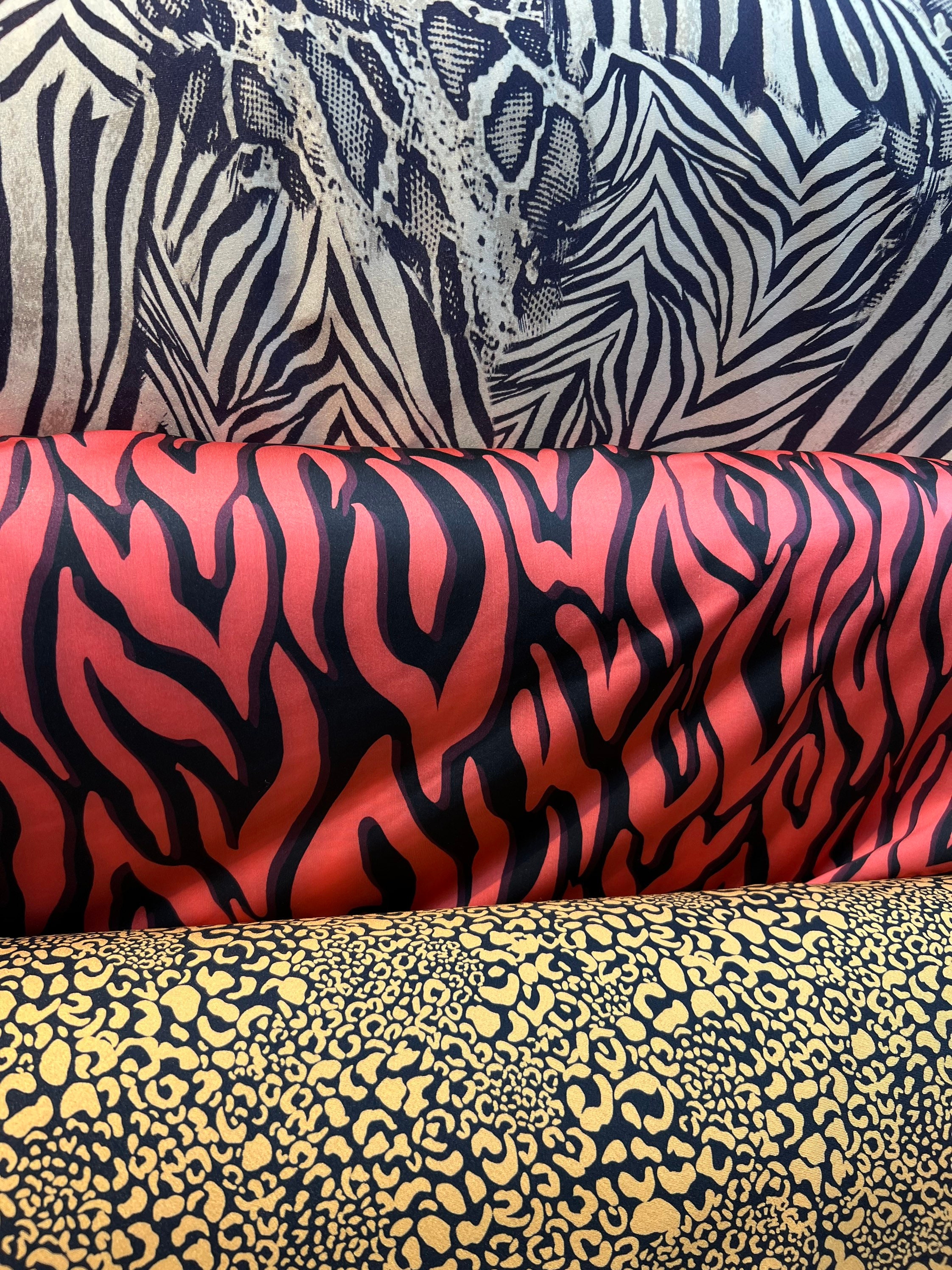 Exotics Multi Animal Print Spandex 4-way Stretch 58/60” Sold by the YD ...