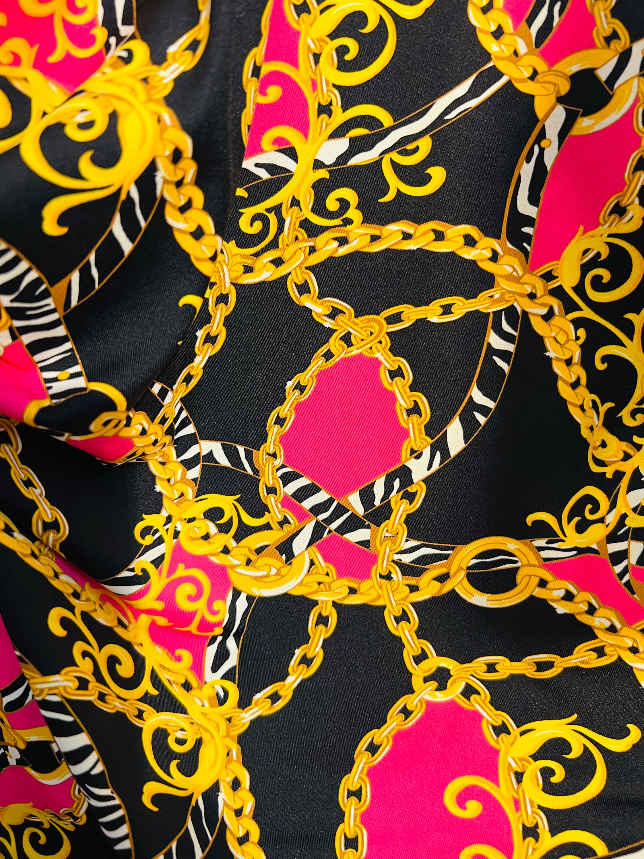 New Brand Fashion Chain Design Print on Great Quality of Nylon | Etsy