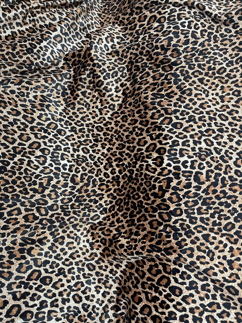 New Leopard Design Natural Color Print on Great Quality of - Etsy