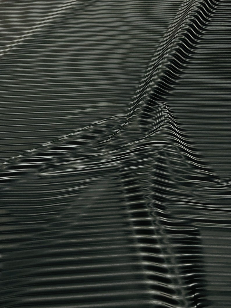 3D Striped Super Shiny Black Vinyl 2-way Stretch 58/60 Sold - Etsy