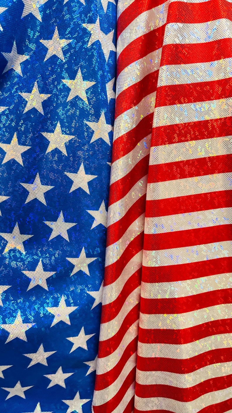 Stars and Stripes Freedom American Flag Design on Metallic Shattered ...
