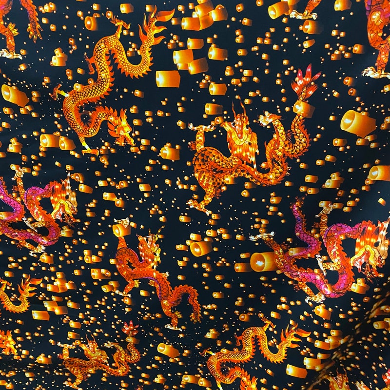 Dragon Knit Fabric - Etsy