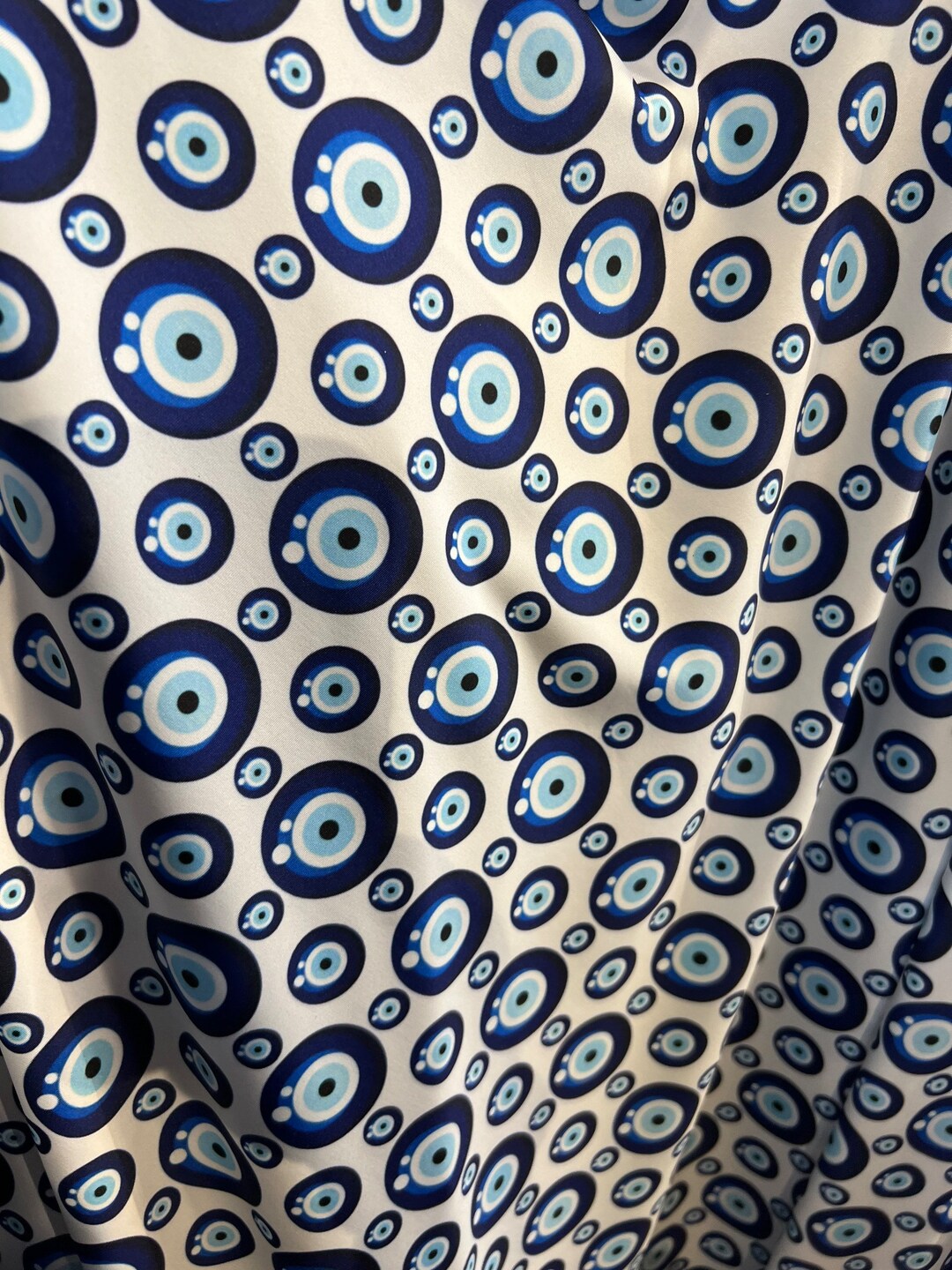 New Nazar Eye-shape Design Print on Great Quality of Nylon Spandex 4 ...