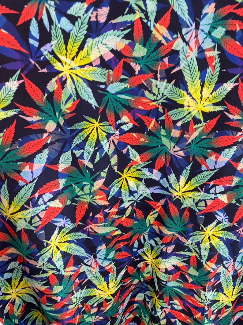 Marijuana Cannabis Leaf Design Print On Nylon Spandex 4way Etsy marijuana-cannabis-leaf-design-print-on-nylon-spandex-4way-etsy