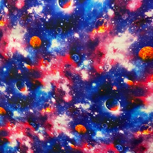 New Galaxy Design Print on Heavy Nylon Spandex 4-way Stretch 58/60 ...