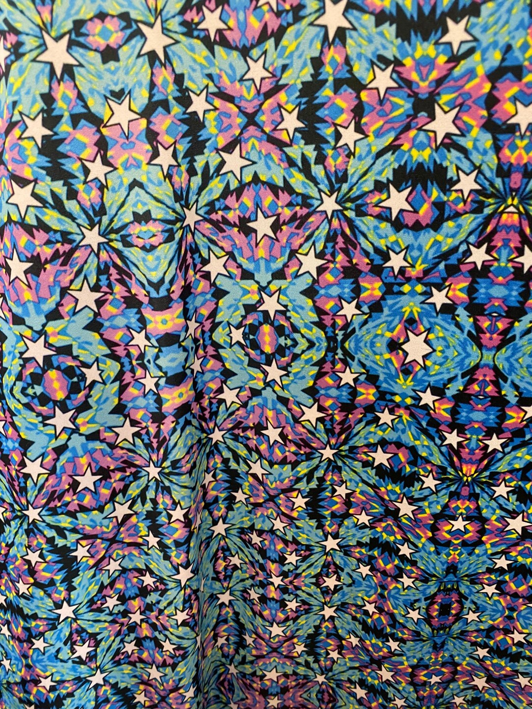 New Modern Stars Abstract Design Print on Great Quality of Nylon ...