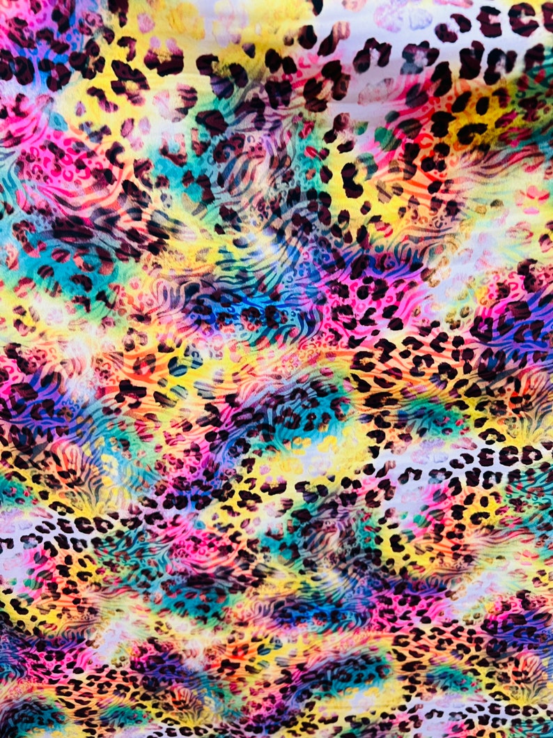 New Exotic Animal Print Multicolor Print on Great Quality of - Etsy