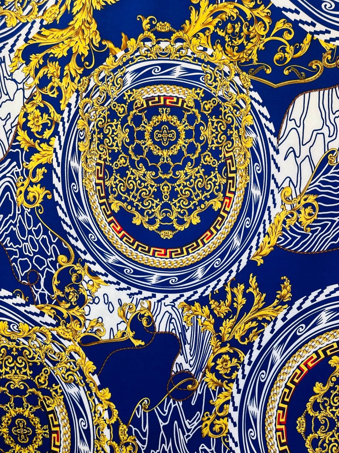 New Fashion Brand Design Print on Poly Super Techno 2-way Stretch 58/60 ...