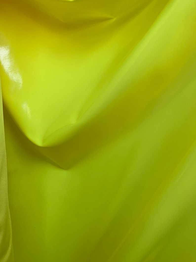 New Stretch Vinyl With Foil Neon Yellow 4way 58/60 Sold | Etsy