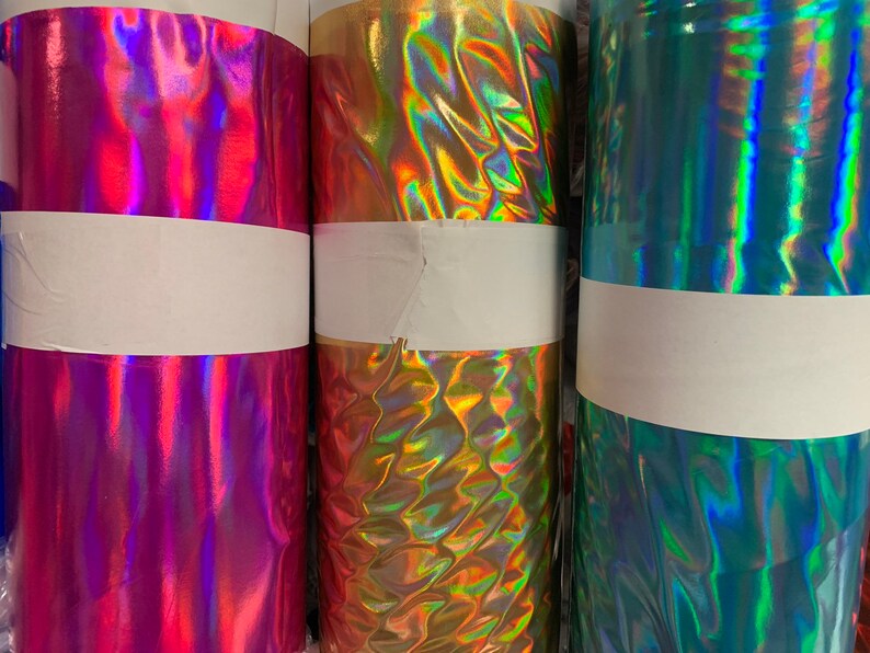 New Iridescent Heavy Mirror Vinyl 4way Stretch 58/60 - Etsy