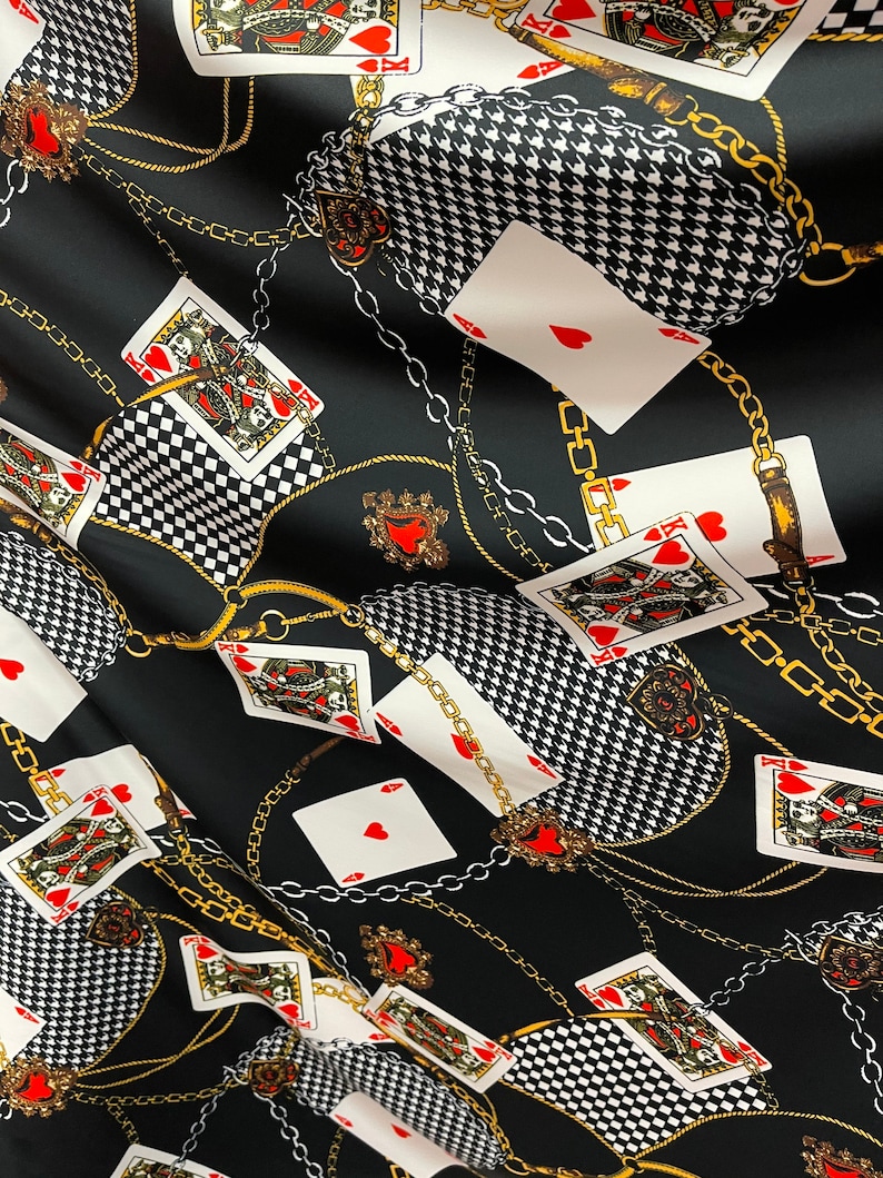 Playing Cards Design Modern Luxury Design Print on Great - Etsy