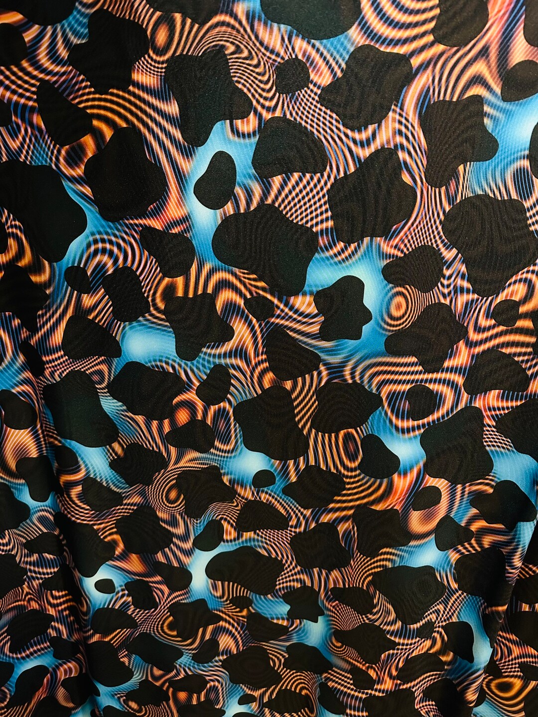 Luxury Abstract Cow Design Multicolor Doble Print on Great Quality of ...