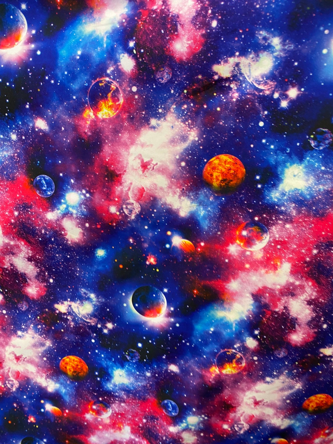 New Galaxy Design Print on Heavy Nylon Spandex 4-way Stretch 58/60 ...