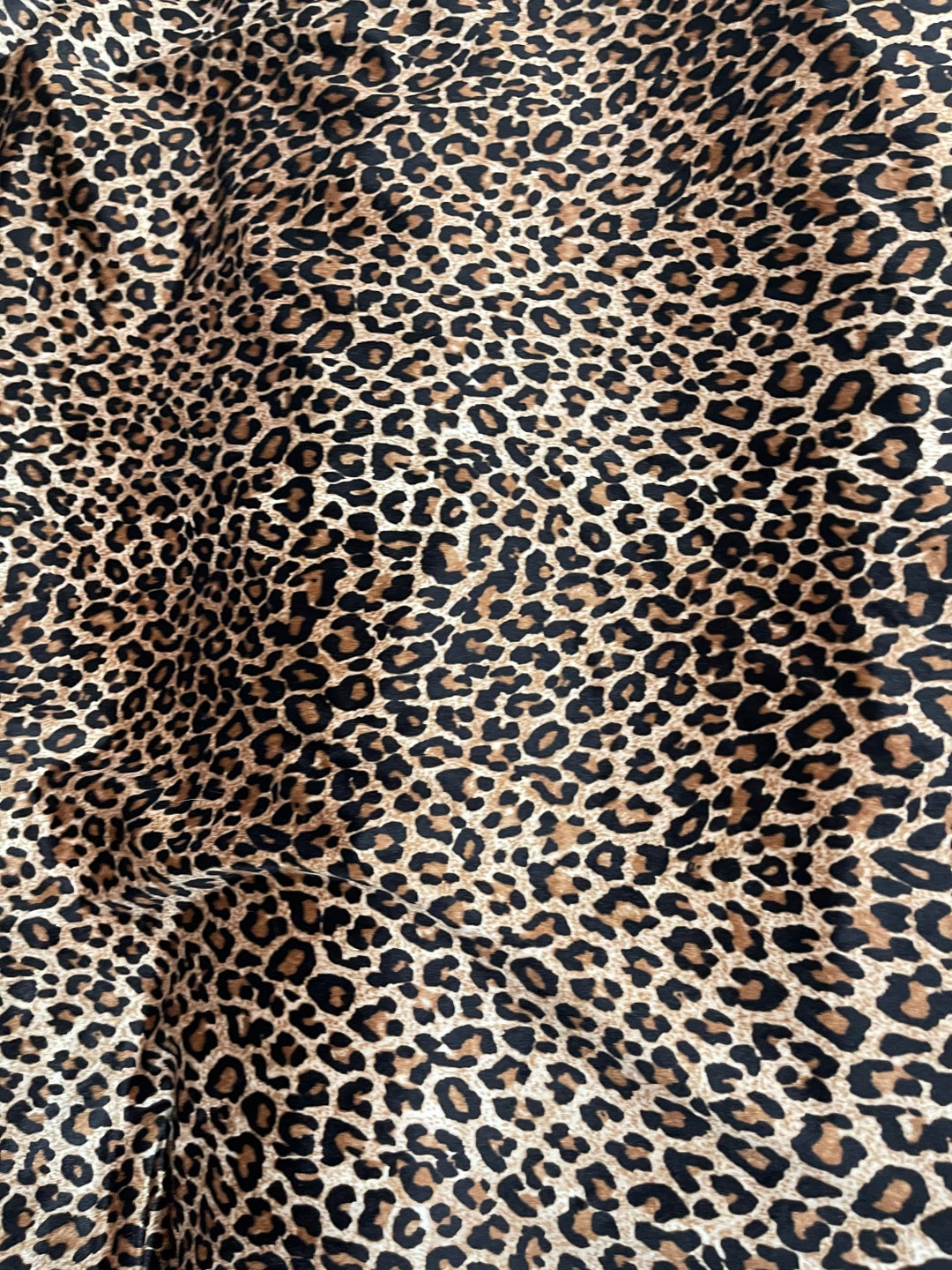 New Leopard Design Natural Color Print on Great Quality of Stretch ...