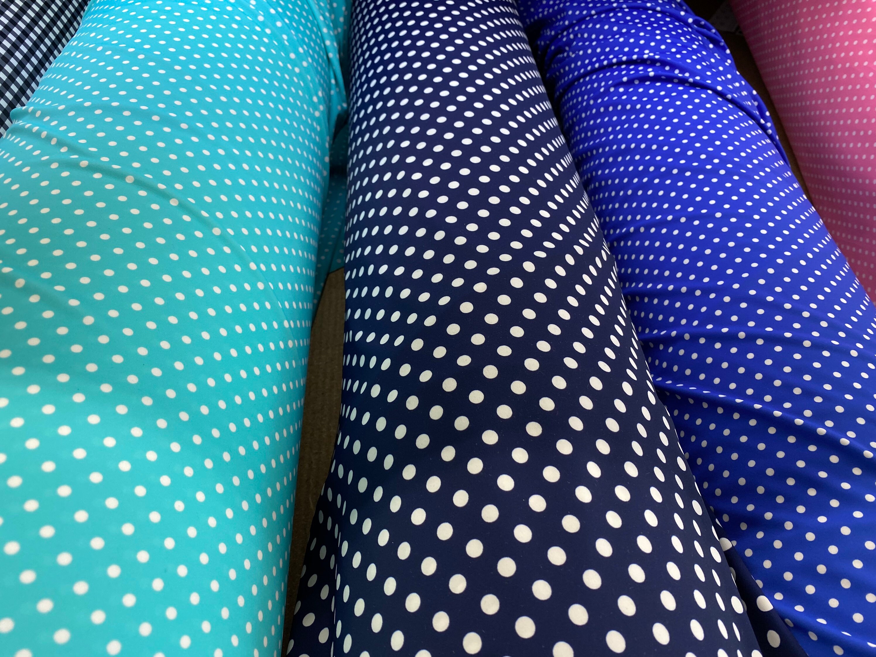 New Polka Dots Design Small Size Printed on Great Quality of Nylon ...
