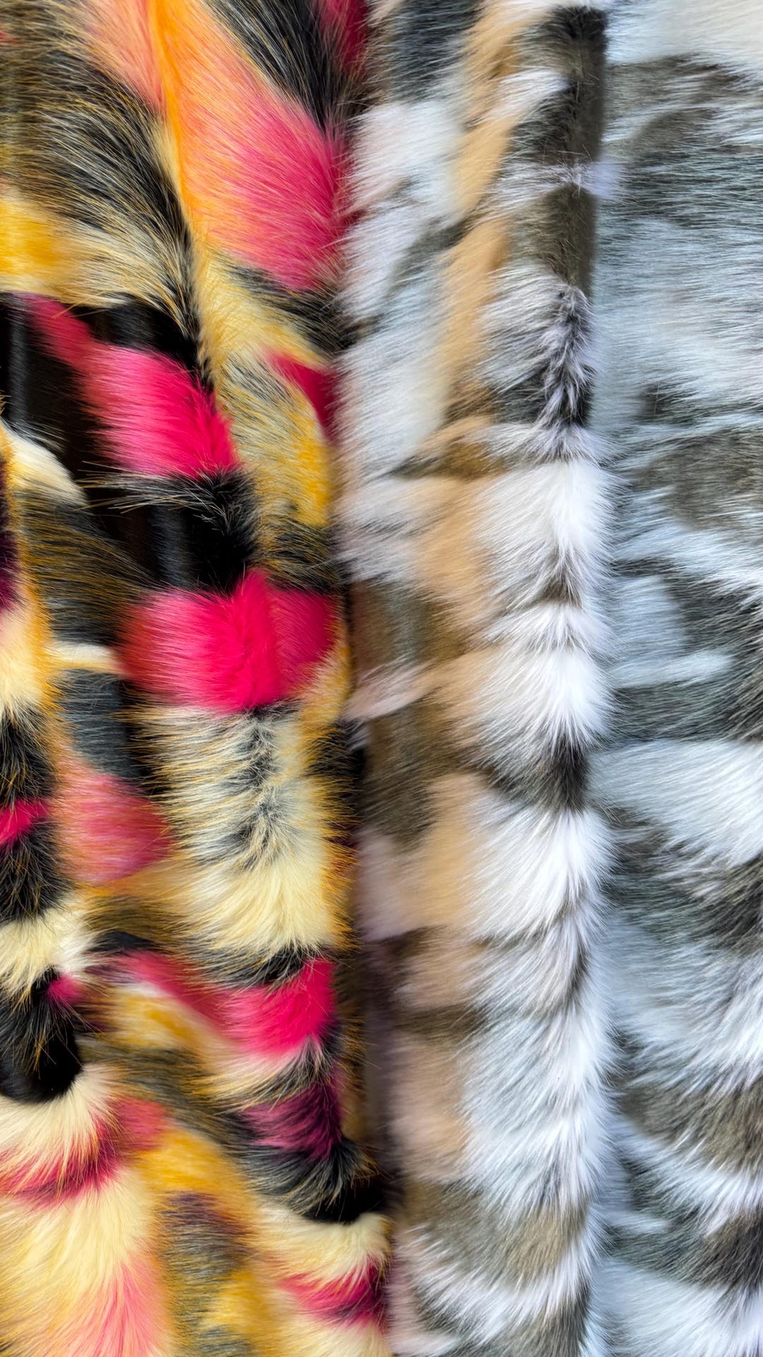 Luxury Faux Fur Exotic Husky Design High Quality Fur Sold by the YD and ...