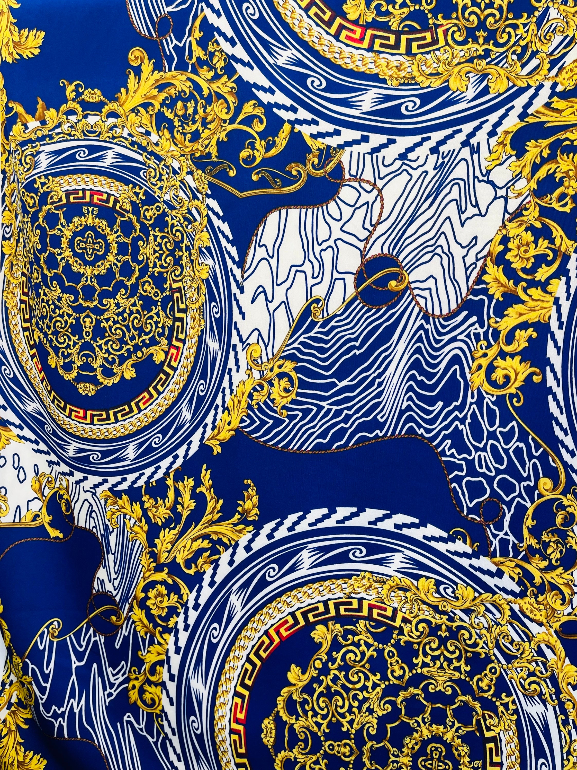 New Fashion Brand Design Print on Poly Super Techno 2-way Stretch 58/60 ...